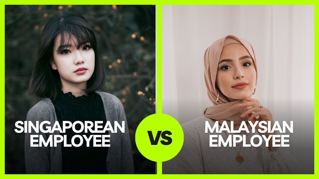 Showdown A Singapore employee VS Malaysia employee - YouTube