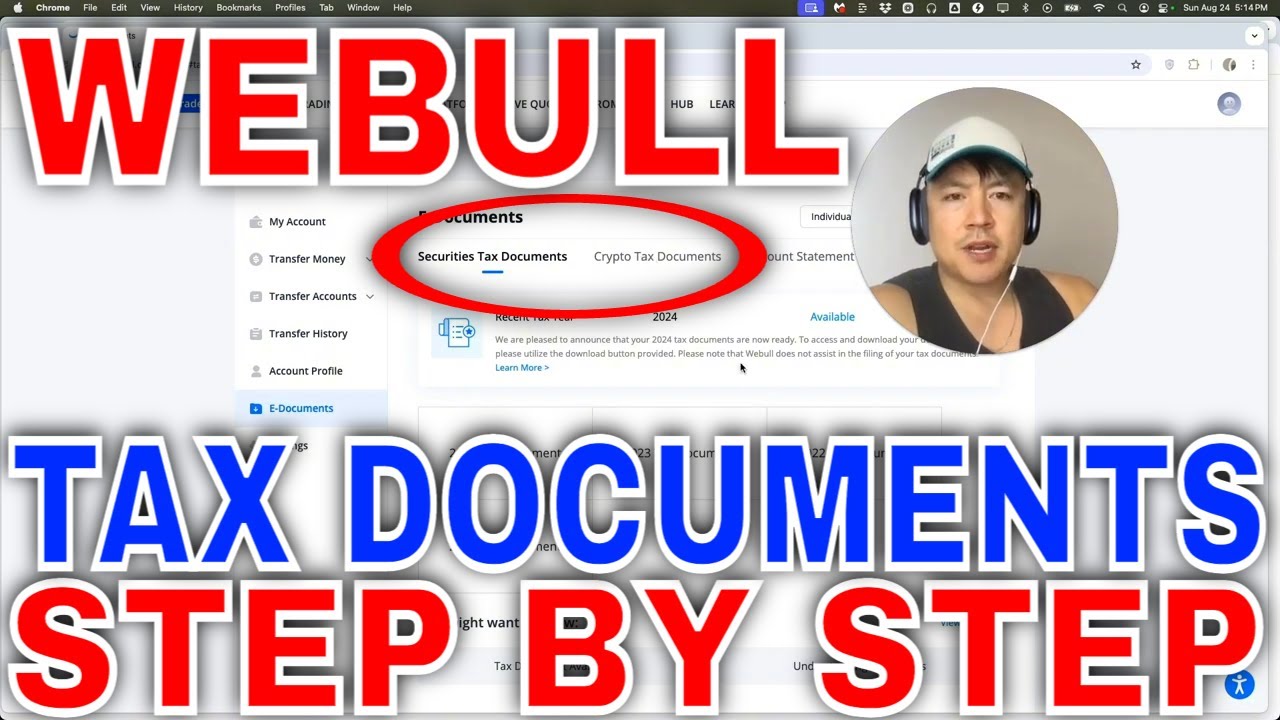 How To Find Webull Tax Documents 🔴 - YouTube