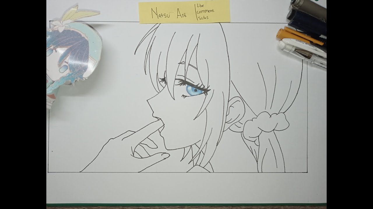 How to draw Shikomori | (Shikimori's Not Just a Cutie) | How to draw ...