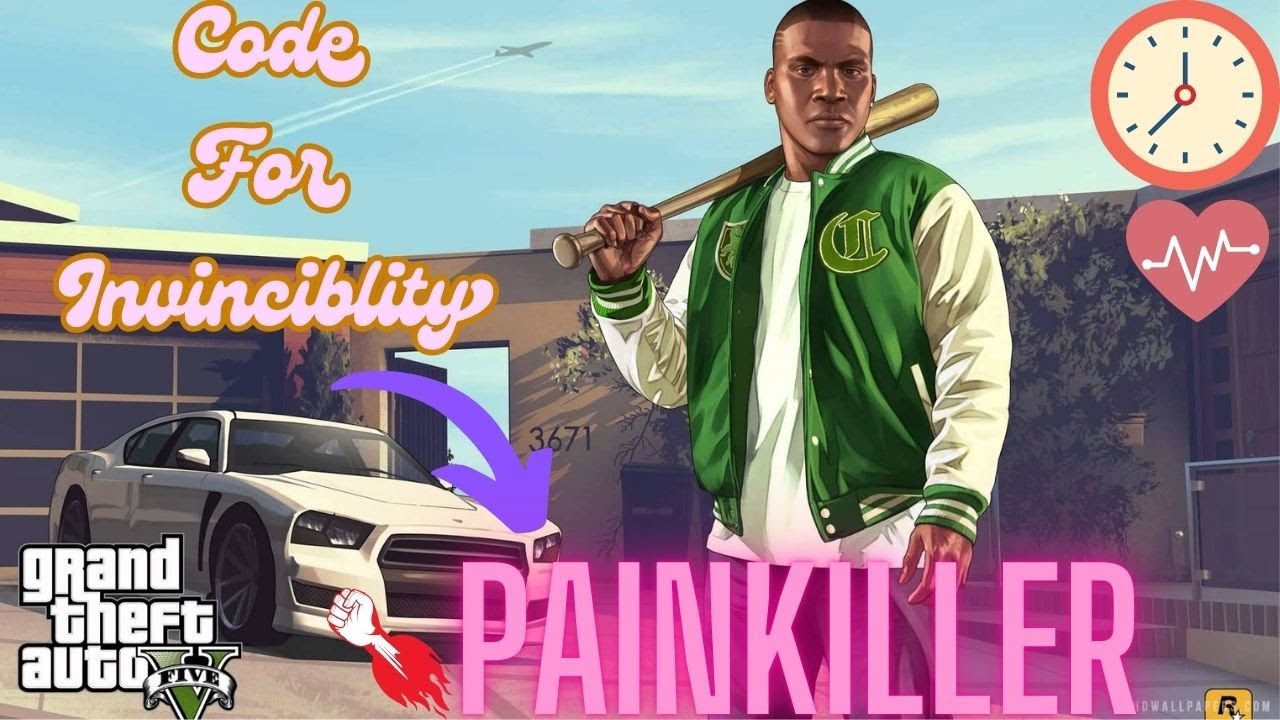 GTA 5 code for being INVINCIBLE - YouTube