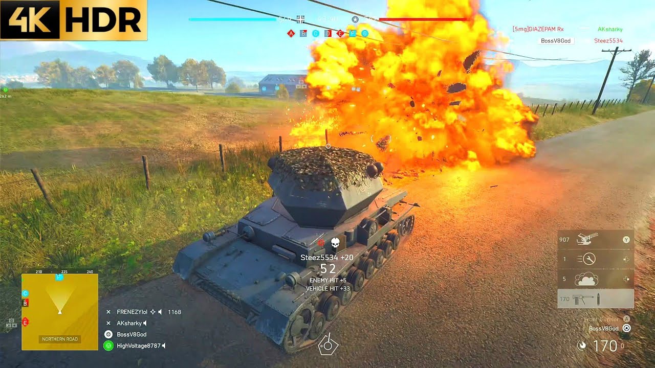 BATTLEFIELD 5| GERMAN 🇩🇪 AA-TANK FLAKPANZER IV [38 KILL GAME] FULL ...