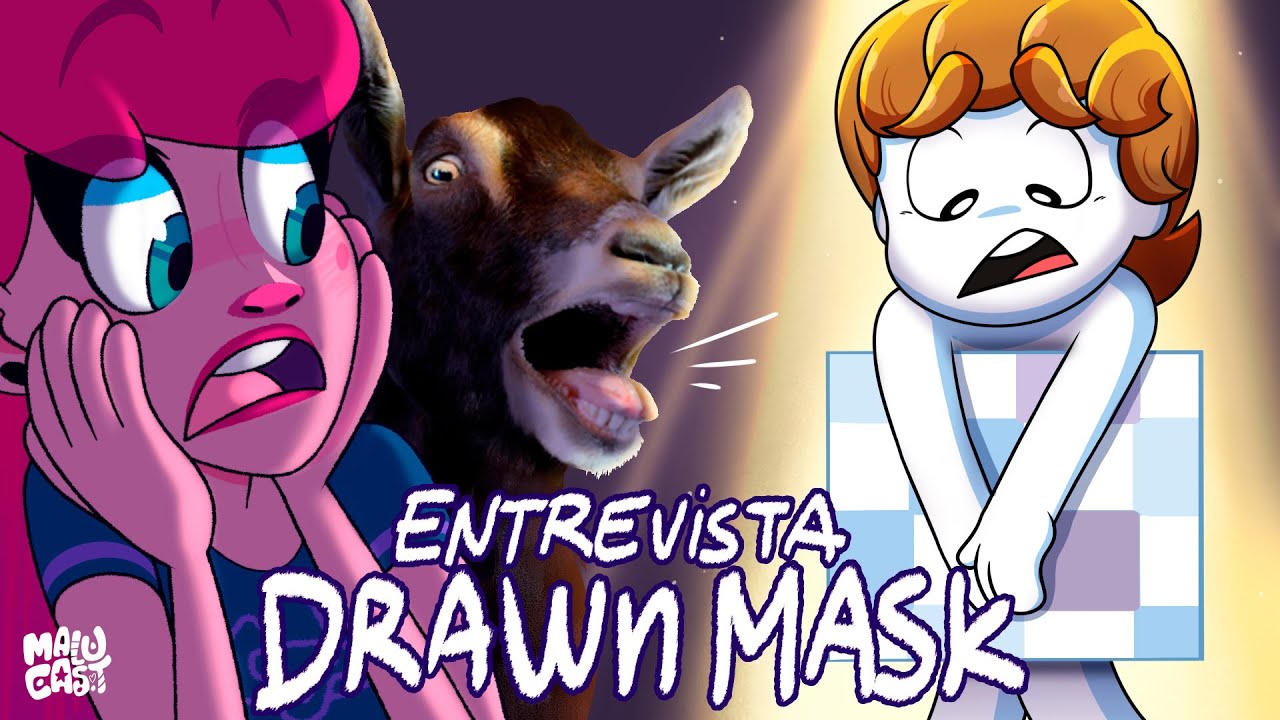 MALU CAST 02 - DRAWN MASK PASSOU DOS LIMITES! | Malu Cast - YouTube