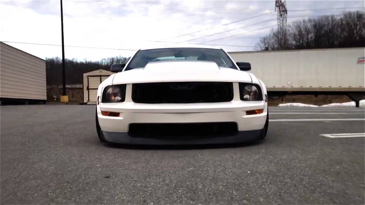 Slammed Stang - YouTube