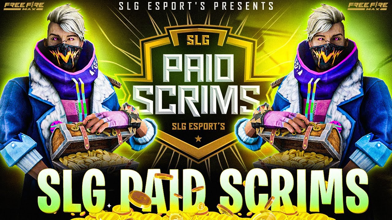 SLG PAID SCRIMS LIVE | GARENA FREE FIRE | SLG ESPORT - YouTube