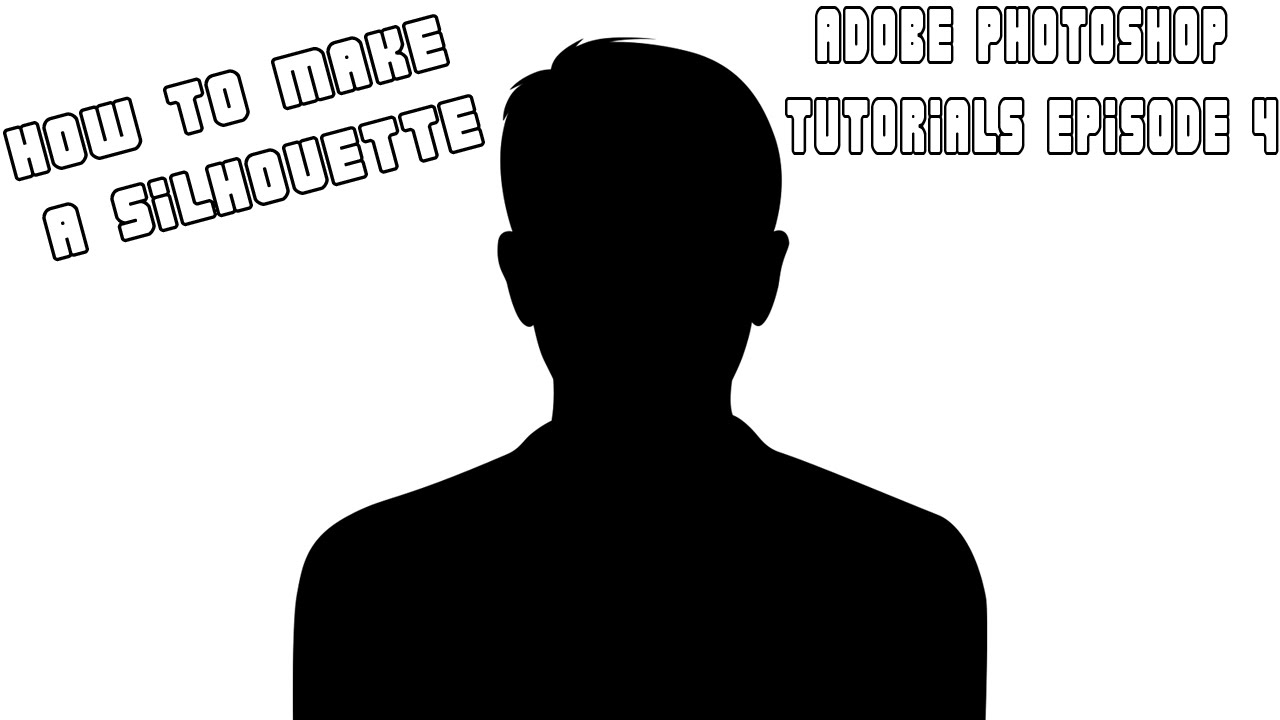 Adobe Photoshop CC Tutorial #4: Silhouette Effect - YouTube