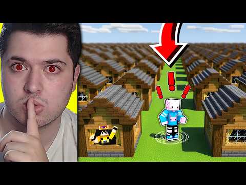 Minecraft'ta SALAK KARDEŞİMİ EVİNİ TAŞIYARAK TROLLEDİM!