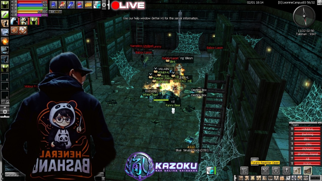 Kazoku Ran Online EP3 - Classic RAN Online Ep-3/PC Games MMORPG 🔴Live ...