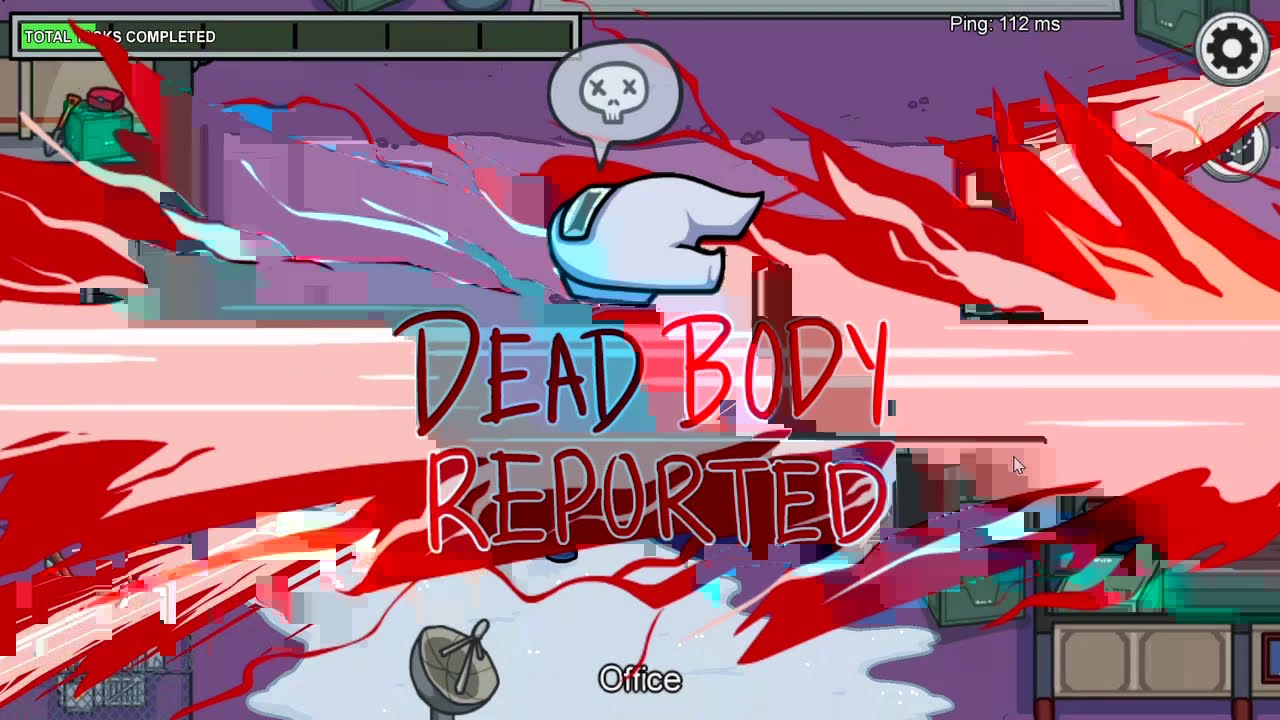 When you report a body but get killed at the same time - Among US - YouTube