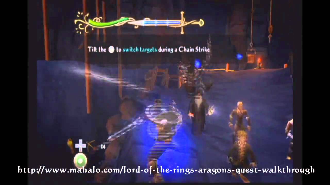 Lord of the Rings Aragorn's Quest Walkthrough Moria pt 1 - YouTube