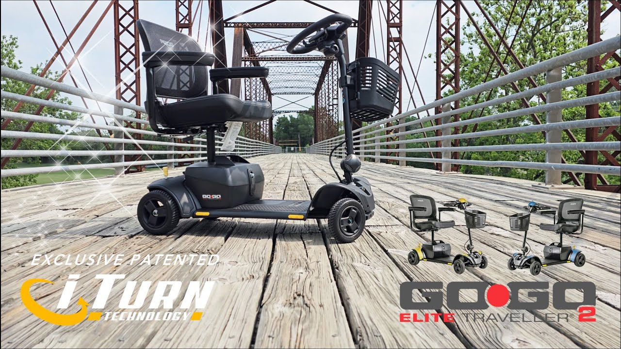 FIRST OF ITS KIND! | ALL-NEW Go-Go Elite Traveller 2 Travel Scooter by ...