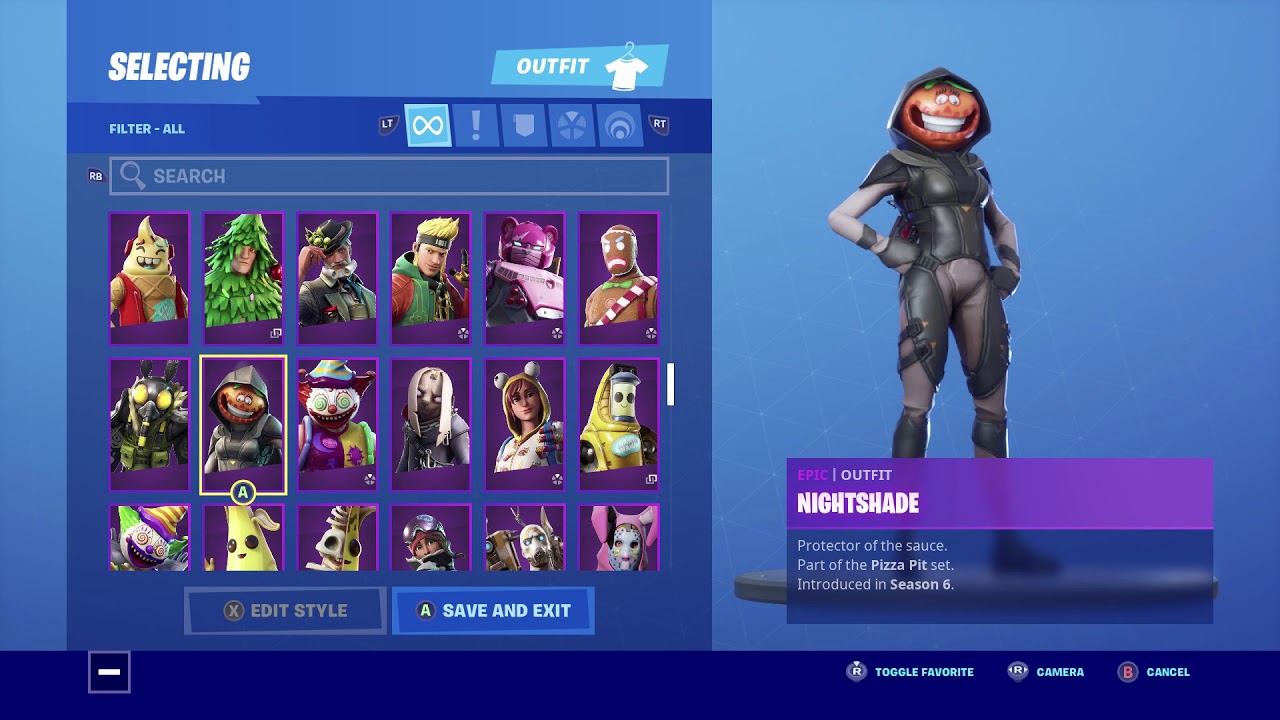 MY ENTIRE FORTNITE SKIN COLLECTION ( $1000 ) - YouTube