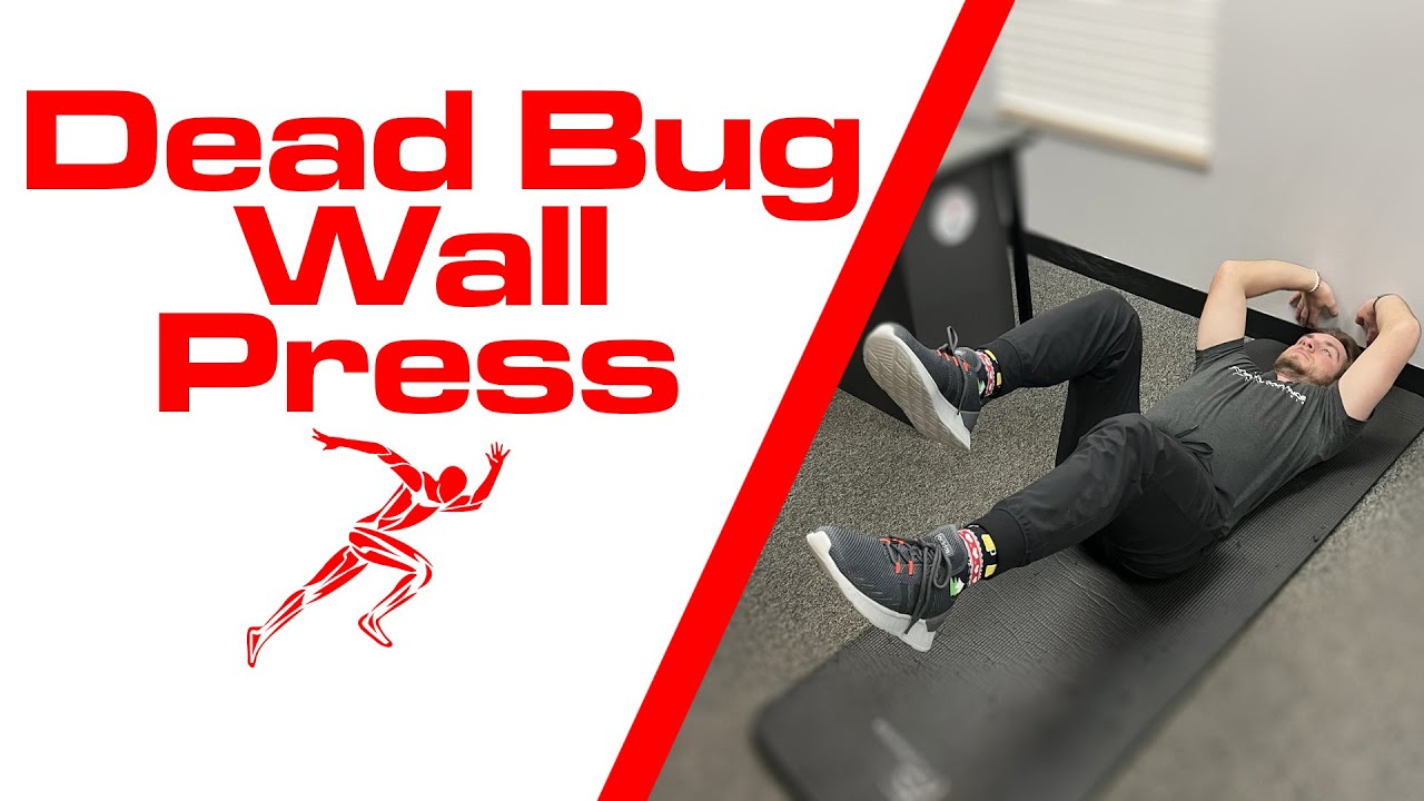 Dead Bug Wall Press - YouTube
