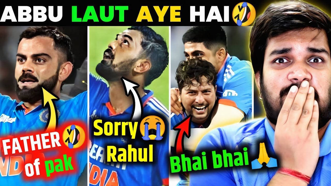 KOHLI - THE OFFICIAL FATHER OF PAKISTAN🤣 | SORRY KL RAHUL🙏 | IND vs PAK ...