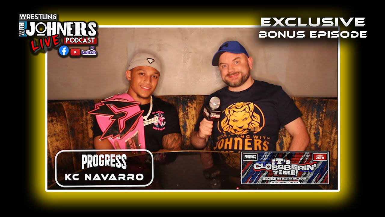 KC NAVARRO - Exclusive Interview (Progress Wrestling 'It's Clobberin ...