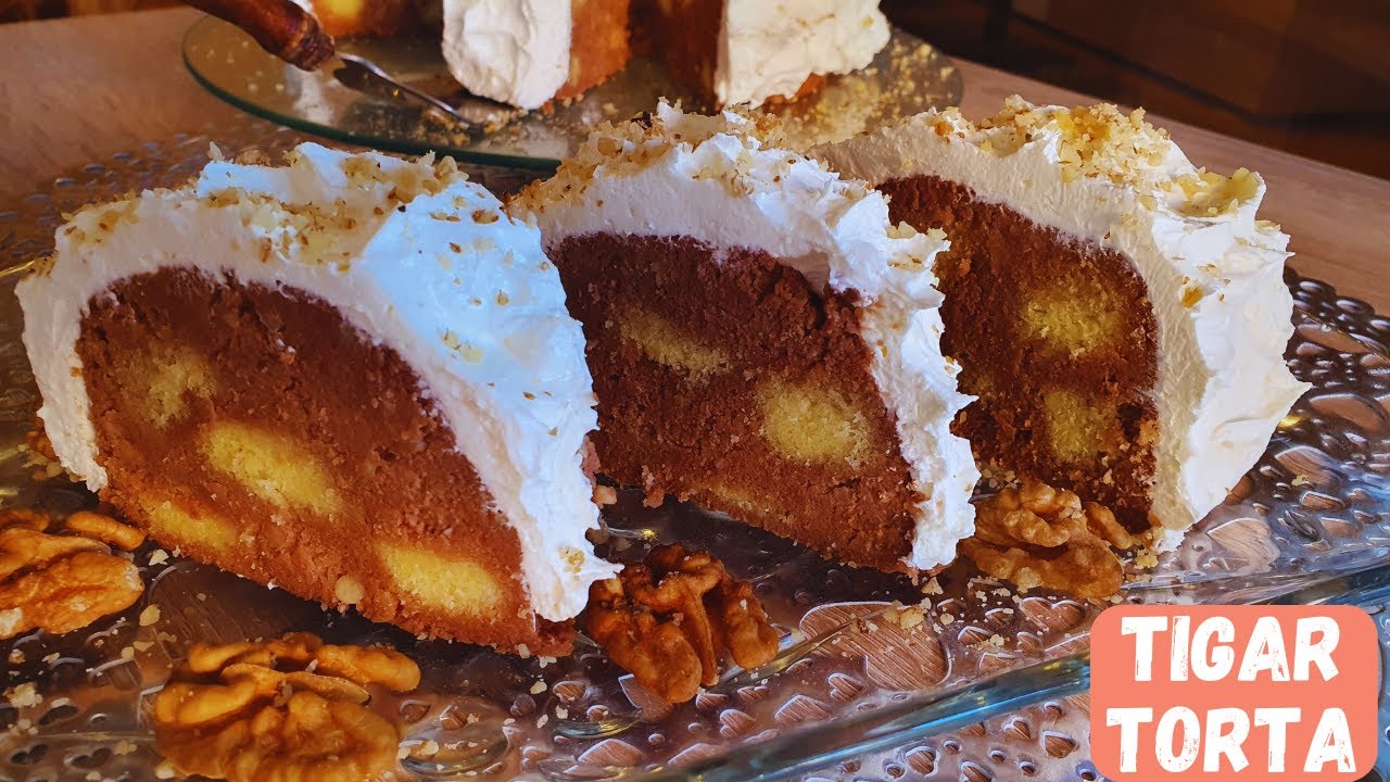 Dobra stara Tigar Torta😋👌 - Juliškine Slastice - YouTube