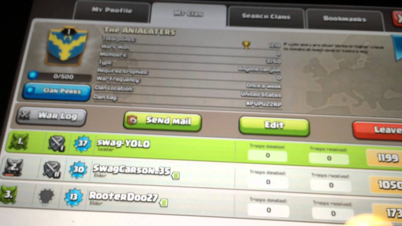 Please join my clash of clans - YouTube