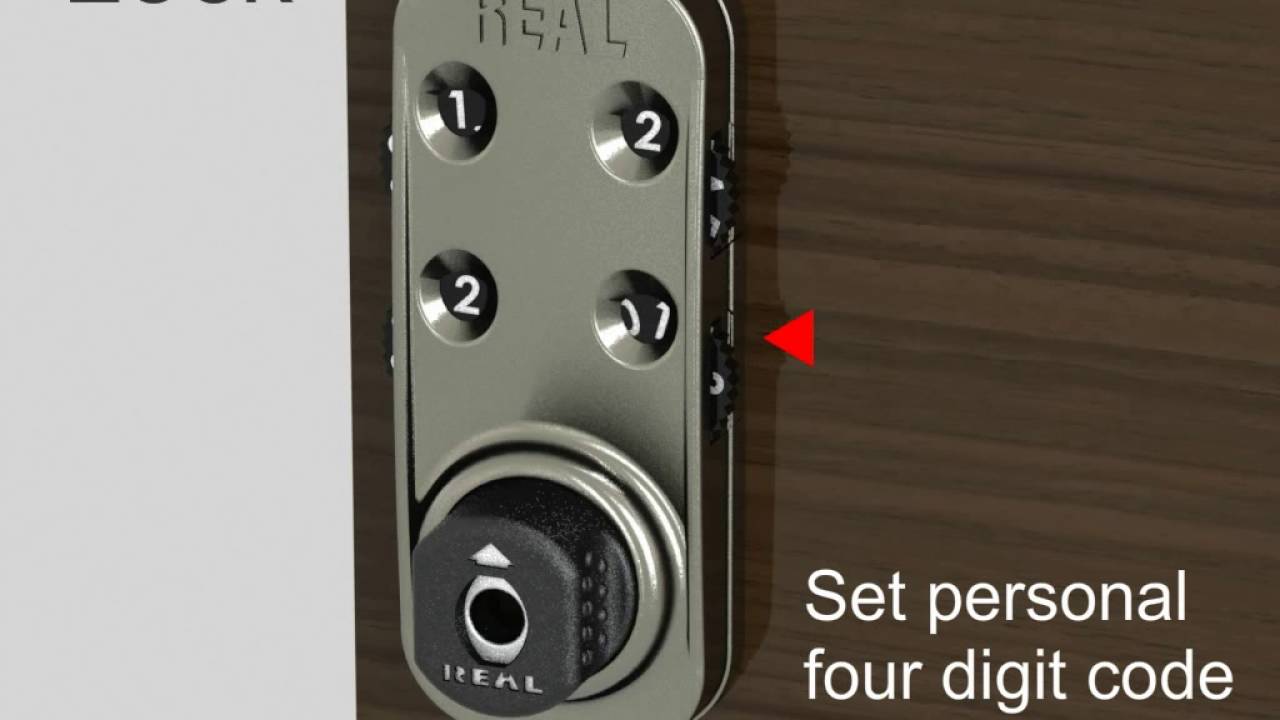 RL-9046 Keyless Security Lock (User Operation) - YouTube