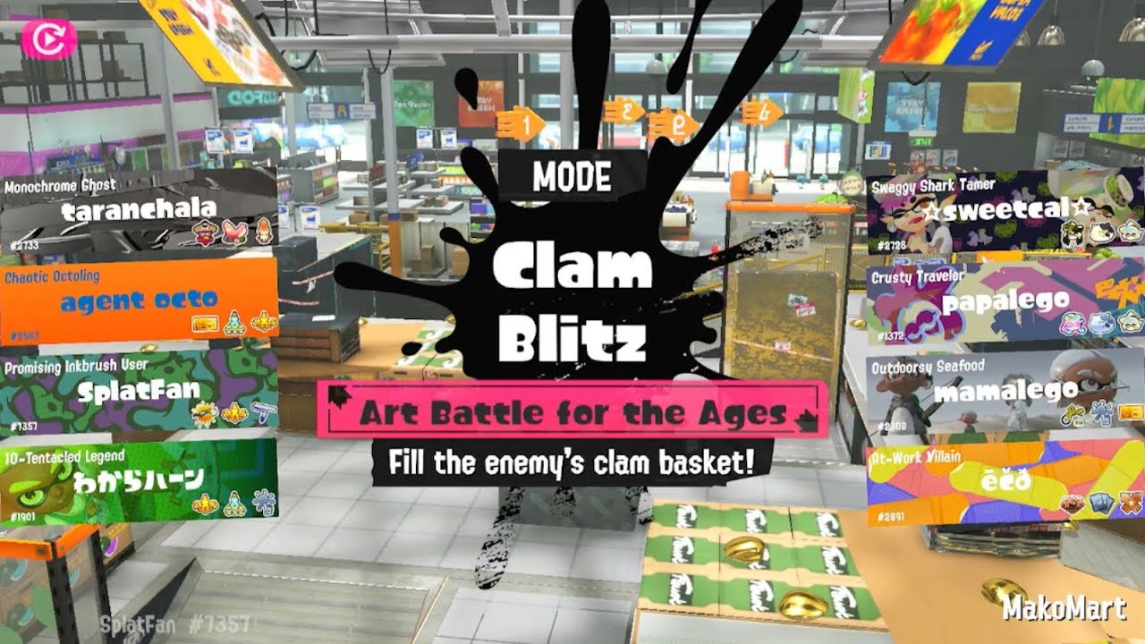 Splatoon challenge (Art battle for the ages) - YouTube