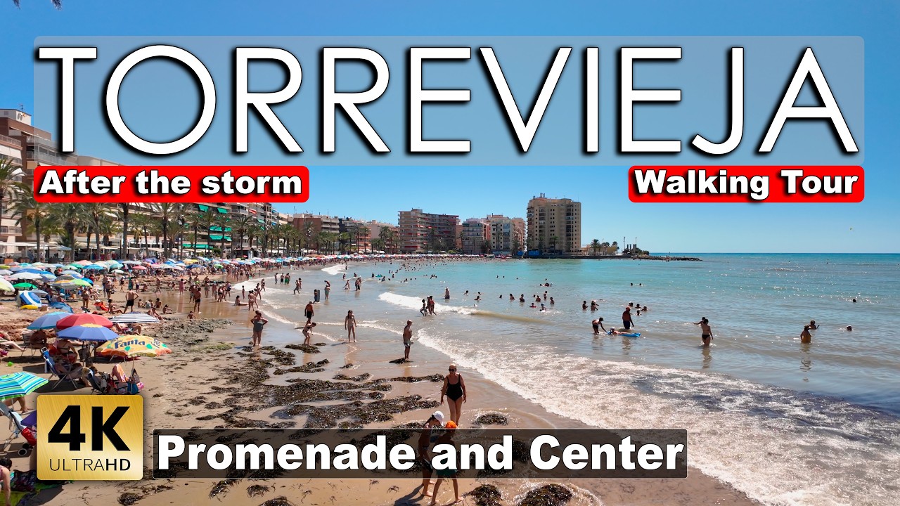 Torrevieja - Promenade And Center, July 26, 2025 - Spain | Costa Blanca ...