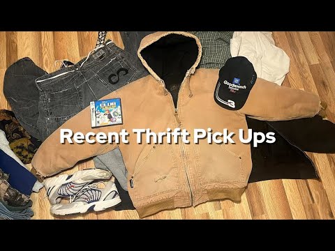 Recent Thrift Pick Ups (try on haul) - YouTube