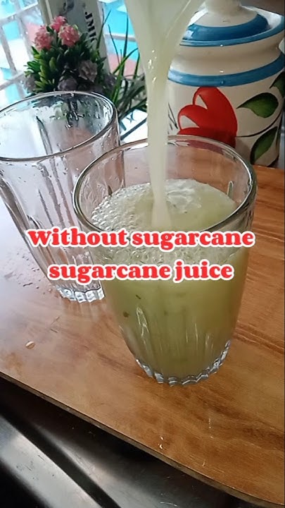 Without sugarcane, sugarcane juice #viral_recipe #song #recipe - YouTube