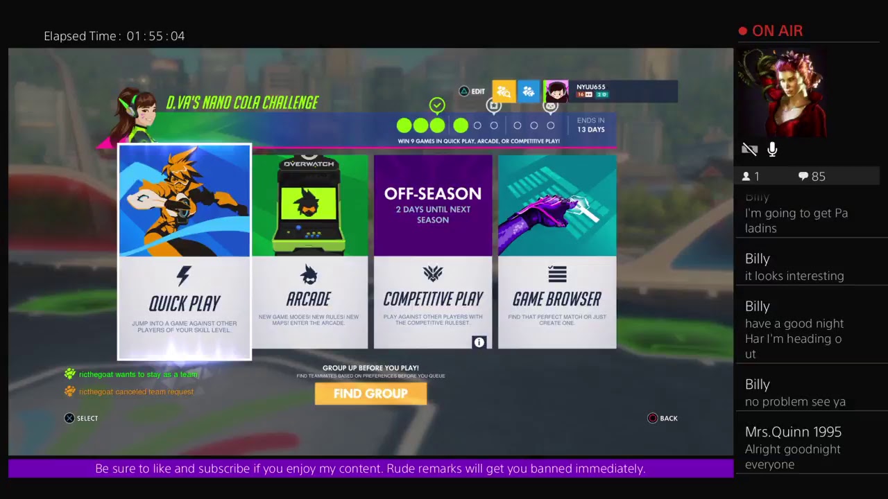 Overwatch Dva Nano Cola Challenge/Summer Event - YouTube