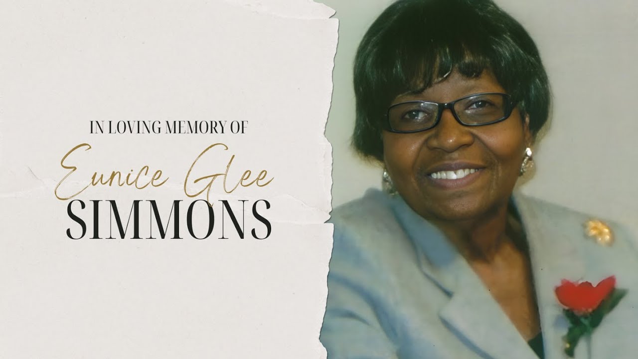 Eunice G Simmons Memorial Service - YouTube