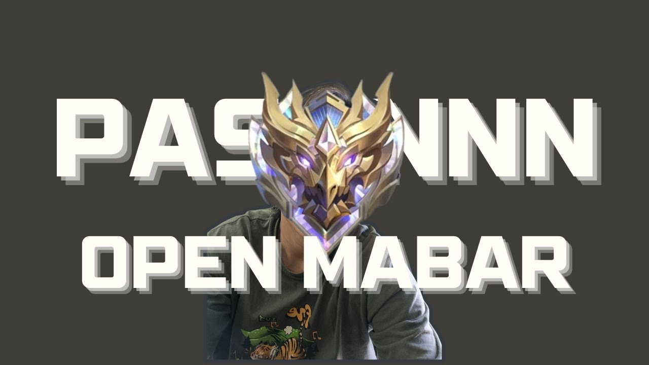 LESGOOO OPEN MABAR GAIS #livestream #mobilelegends #openmabar - YouTube