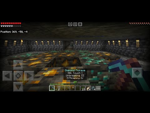 Minecraft _63_Diamond Pickaxe With Silk Touch - YouTube