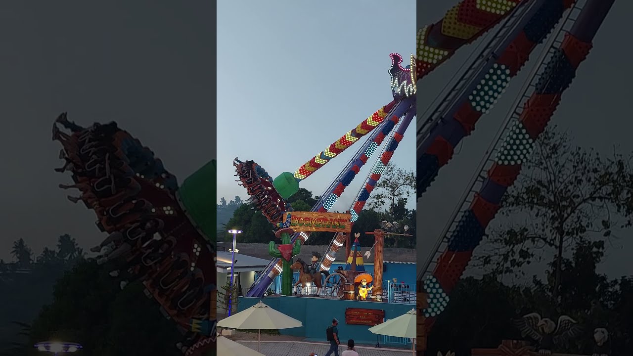 Boomerang at Anjo World Theme Park, Cebu's First Theme Park - YouTube