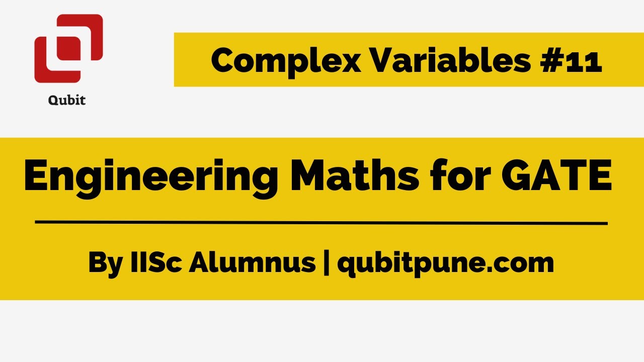 The Residue Theorem & Calculating Residue | Engineering Mathematics for ...