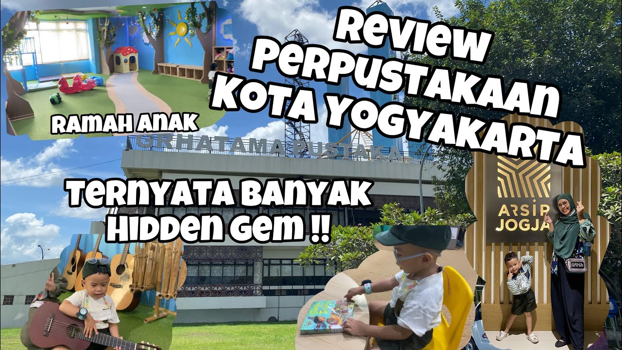 PERPUSTAKAAN RAMAH ANAK, RASYID SENANG BANGET !!! | Grahatama Pustaka ...