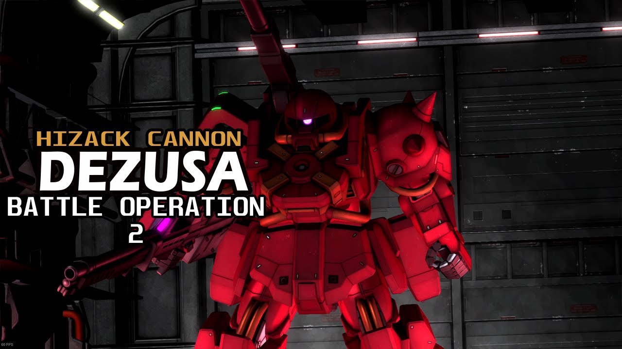 Gundam Battle Operations 2 - Hizack Cannon - YouTube