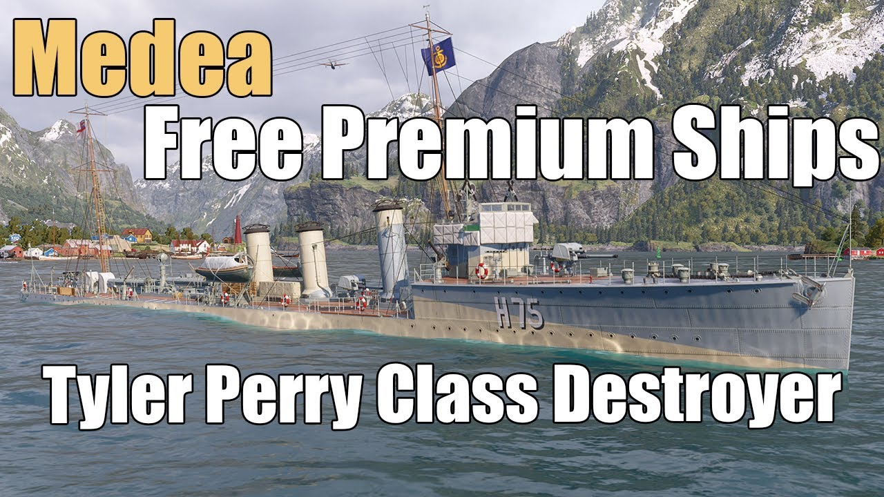 Medea Free Premium Ships: Tyler Perry Class Destroyer | World of ...