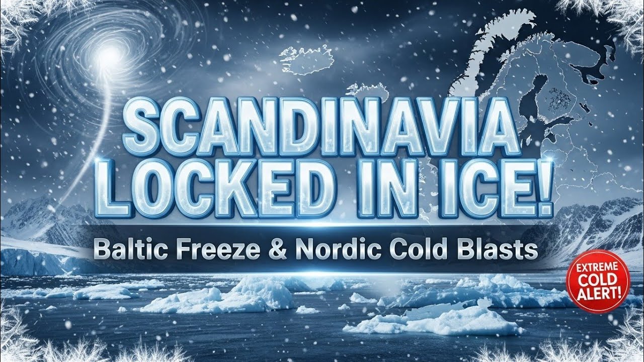 Scandinavia Locked in Ice: Baltic Sea's Earliest Freeze & Nordic Cold ...