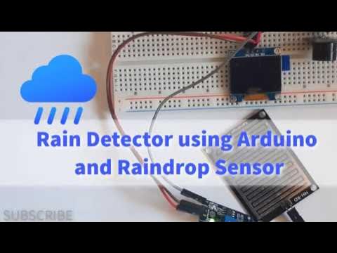 DIY Rain Detector Using Arduino and Raindrop Sensor - YouTube