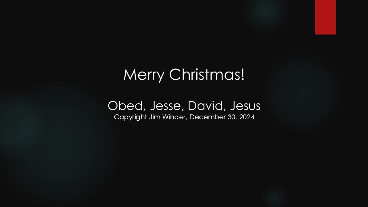Obed Jesse David Jesus - YouTube