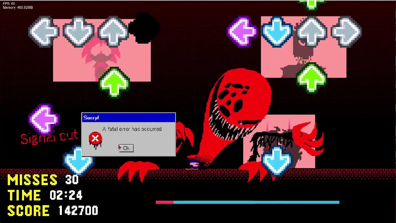 FNF Malicious - A fatal error SONG - Composer by sleepyphatboi - YouTube
