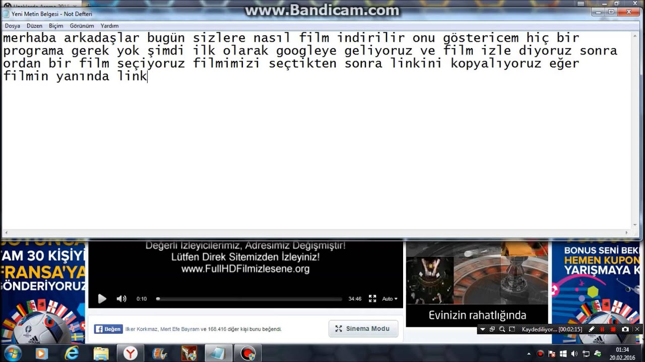 PROGRAMSIZ FİLM NASIL İNDİRİLİR - YouTube
