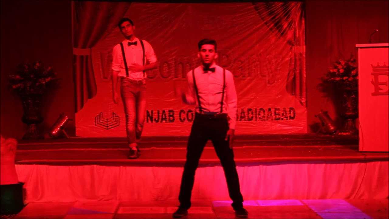 Boy Dance on Welcome party - YouTube