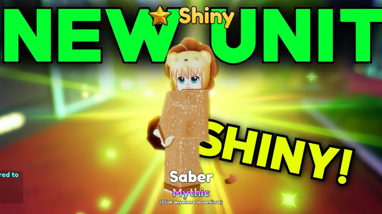 LVL 77 SHINY SABER SHOWCASE IN ANIME ADVENTURES! - YouTube