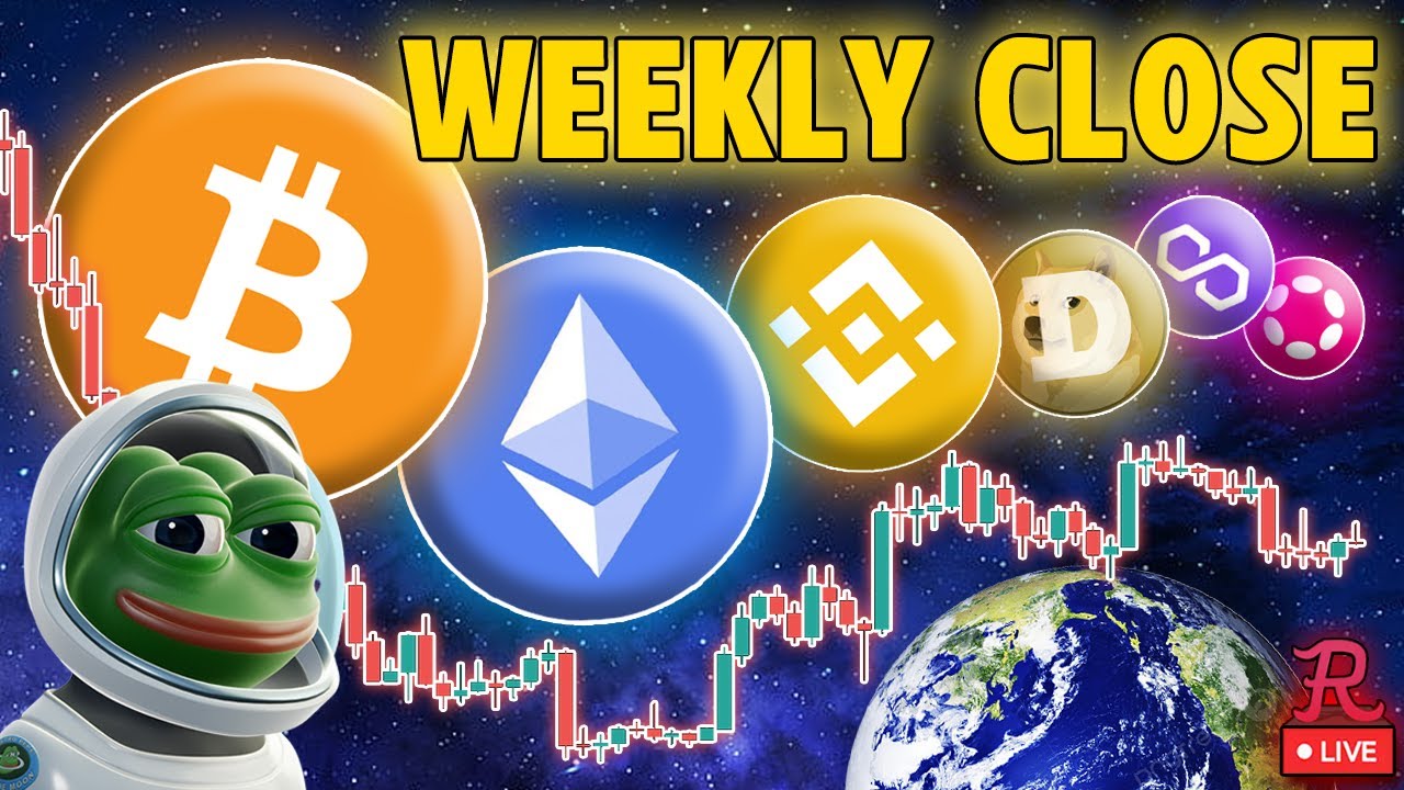 BTC LIVE - BITCOIN WEEKLY CANDLE CLOSE STREAM, ALTS ABOUT TO CRASH ...