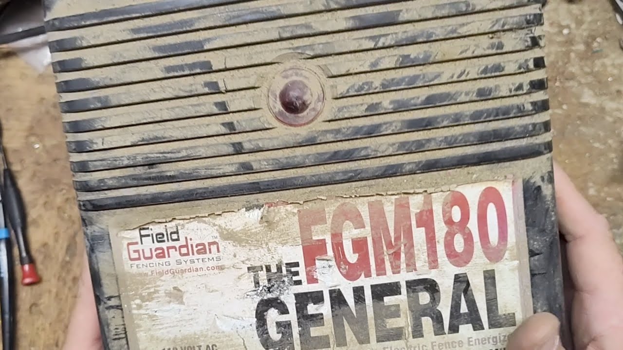 Field Guardian FGM180 Fence Energizer Repair - YouTube