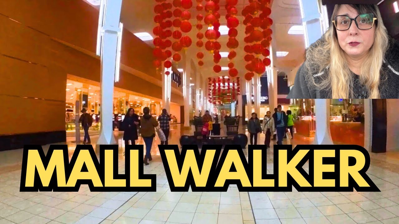 Mall Walkers | Walking For Exercise Inside A Mall - YouTube