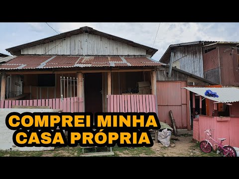 COMPREI MINHA CASA PRÓPRIA/ TOUR PELA CASINHA HUMILDE