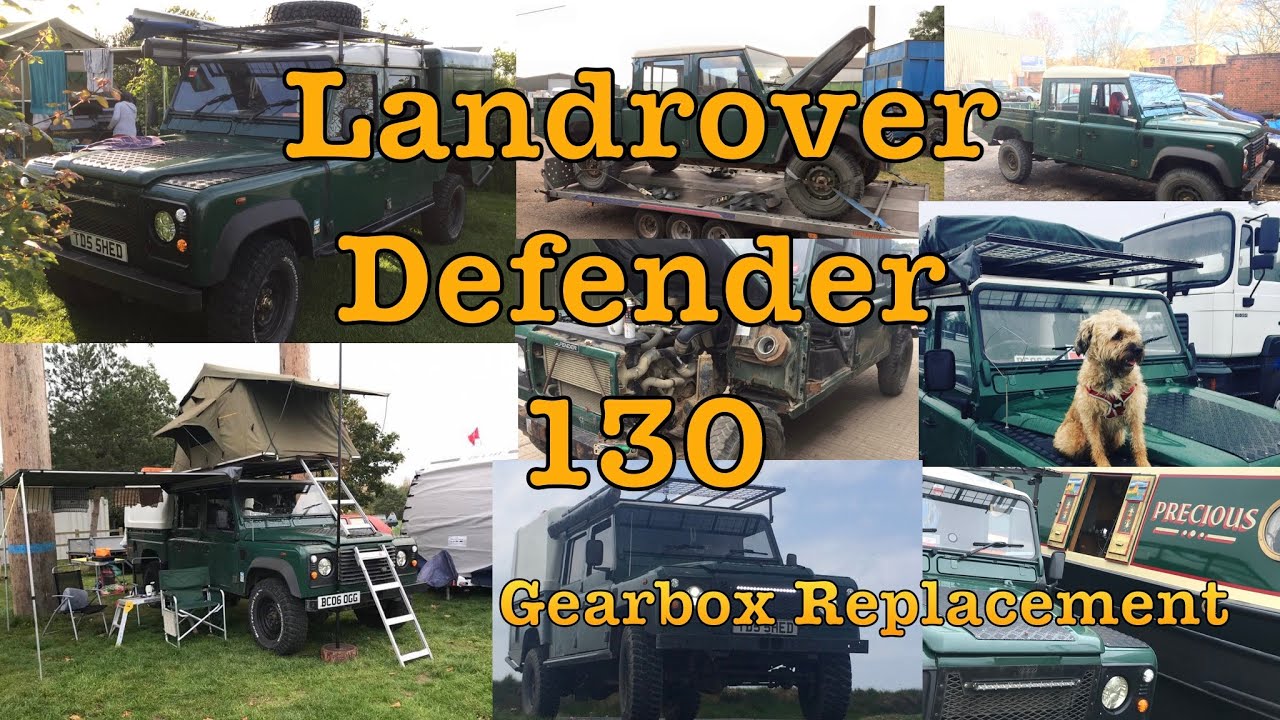 LandRover 130 Defender Gearbox Replacement - YouTube