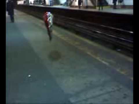 NYC subway ghost! - YouTube