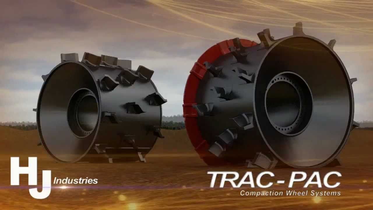 HJ Trac-Pac Compaction Wheel Systems - YouTube