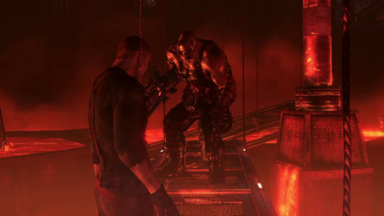 RESIDENT EVIL 6 : Jake vs Ustanak BOSS BATTLE VFSTFR HD - YouTube
