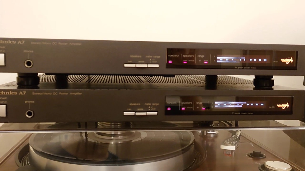 Technics SE-A7 MONO-MONO(BTL) - YouTube